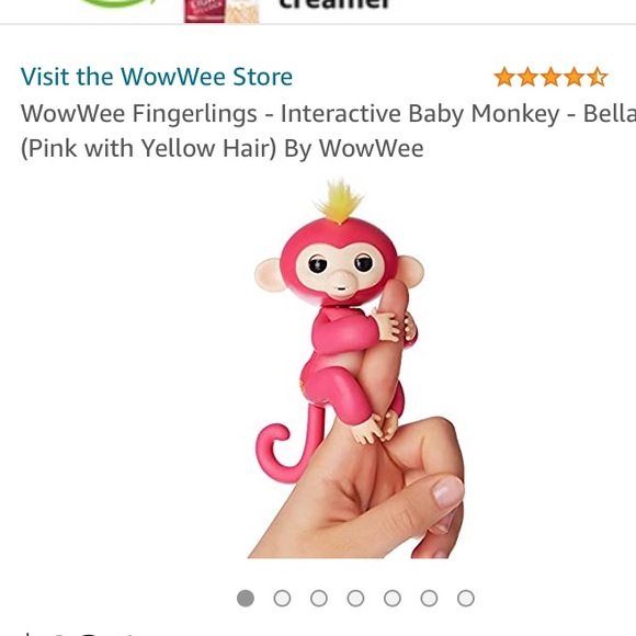 wow wee | Toys | New Wowwee Fingerlings Interactive Finger Monkey Bella ...